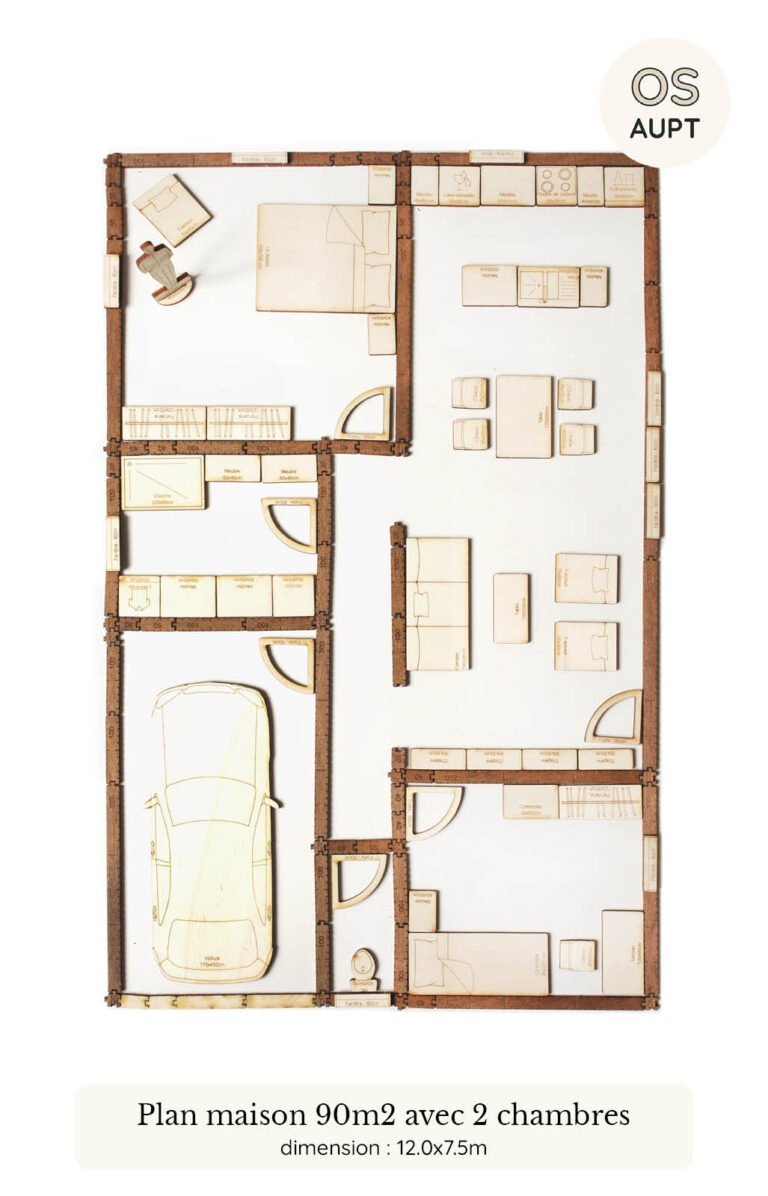 Plan maison 90m2 | OSAUPT