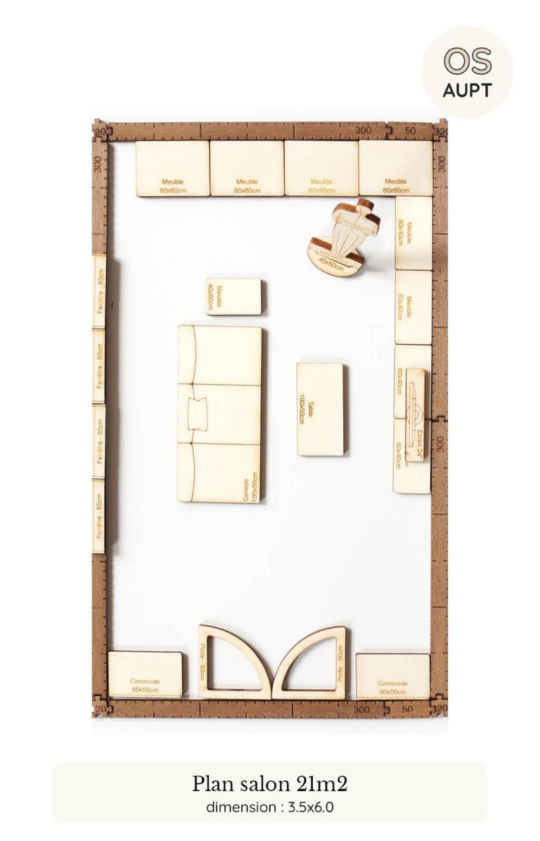 Plan Salon : 15+ Aménagements De 9m2 à 25m2 (avec Mesures) | OSAUPT