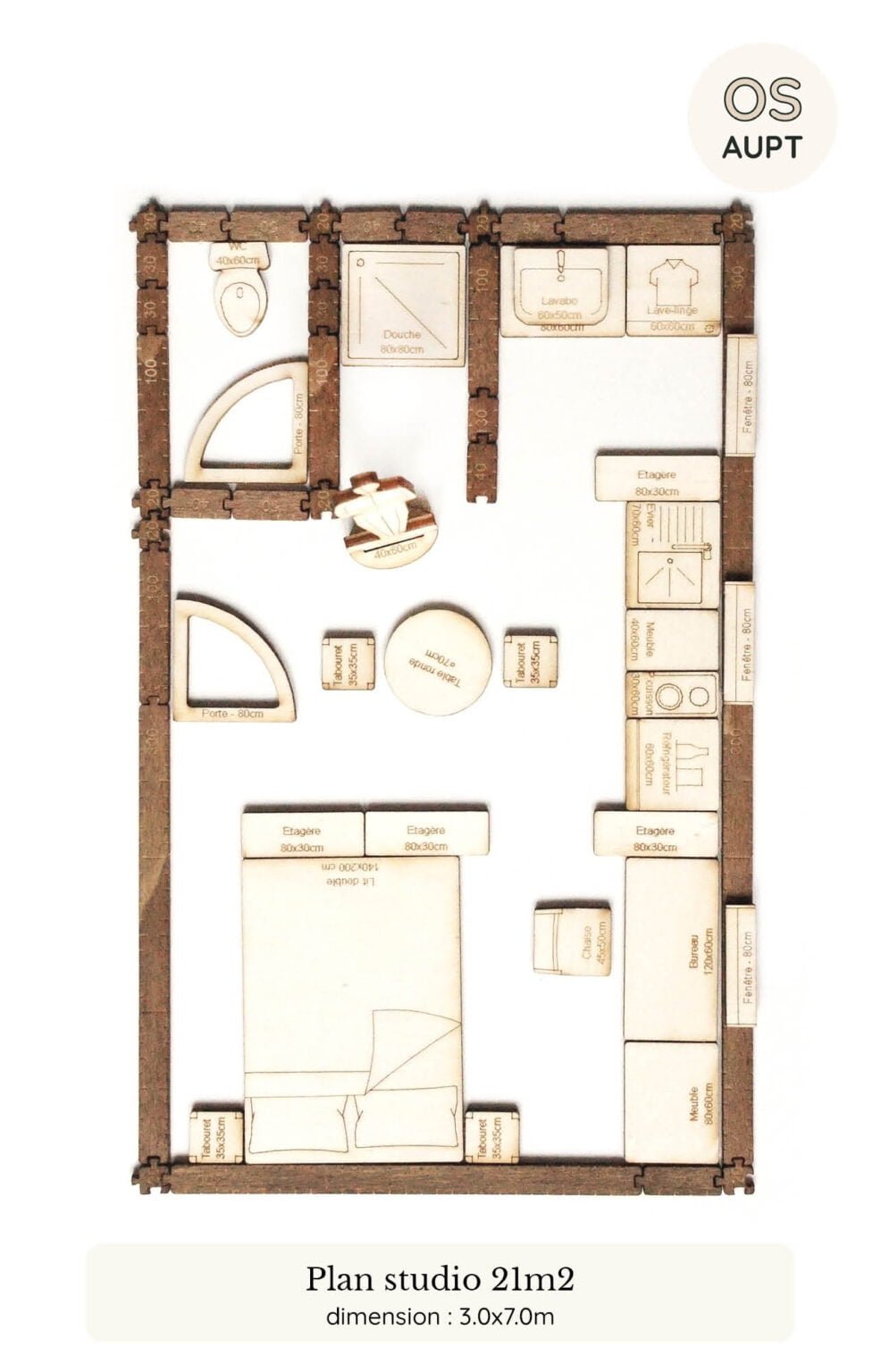 Plans Studio 12m2 à 40m2 : Exemples & Solutions D'Aménagement
